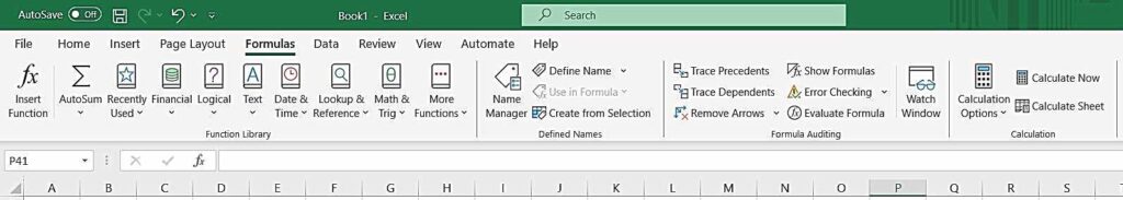 Excel Ribbon Tabs | Excel Hippo