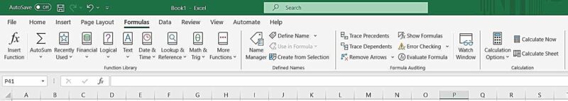 Excel Ribbon Tabs | Excel Hippo