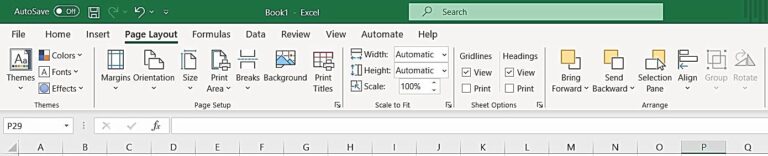 Excel Ribbon Tabs | Excel Hippo
