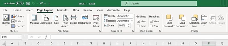 Excel Ribbon Tabs | Excel Hippo