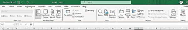 Excel Ribbon Tabs | Excel Hippo