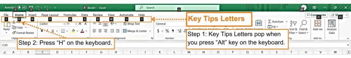 Excel Shortcuts | Excel Hippo