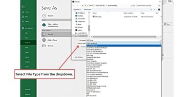 How To Save Excel Files | Excel Hippo