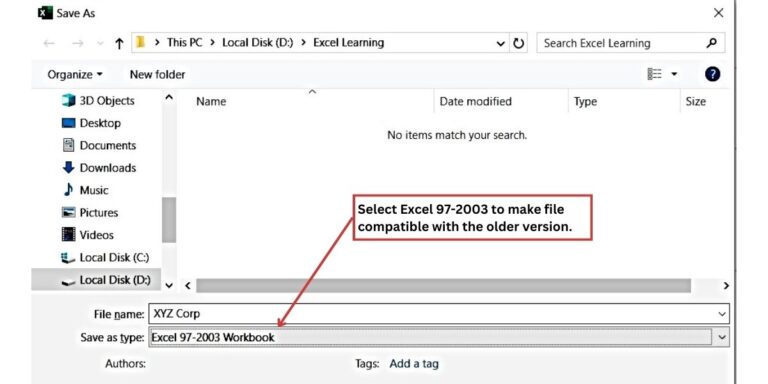 How To Save Excel Files | Excel Hippo
