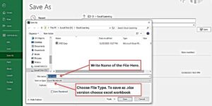 How To Save Excel Files | Excel Hippo