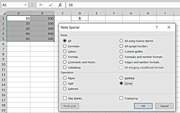 How To Divide in Excel | Excel Hippo