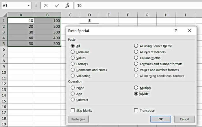 How To Divide in Excel | Excel Hippo