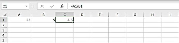 How To Divide in Excel | Excel Hippo