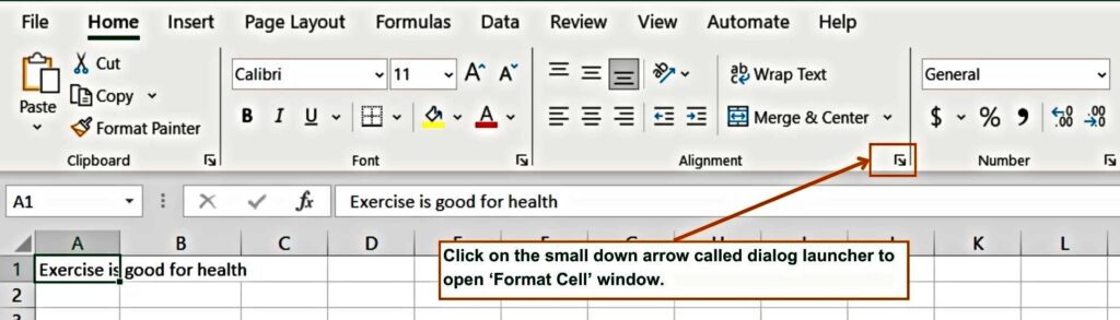 How To Wrap Text In Excel | Excel Hippo
