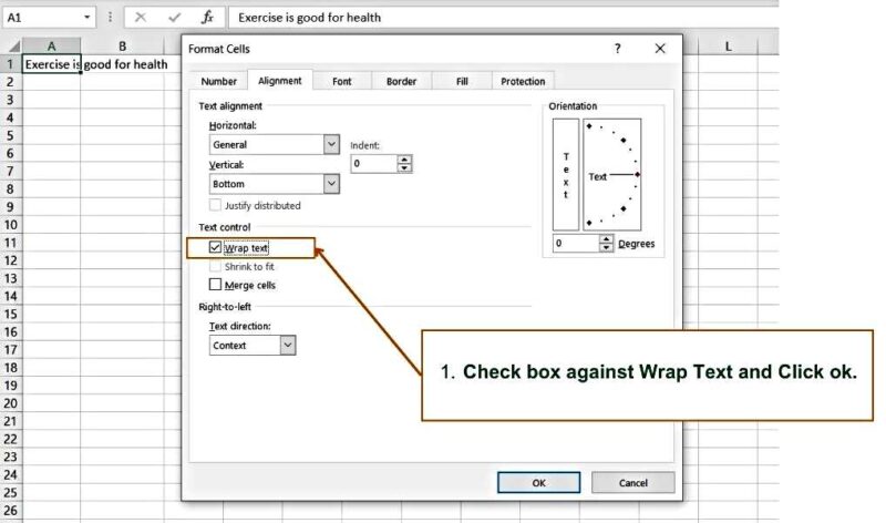 How To Wrap Text In Excel | Excel Hippo